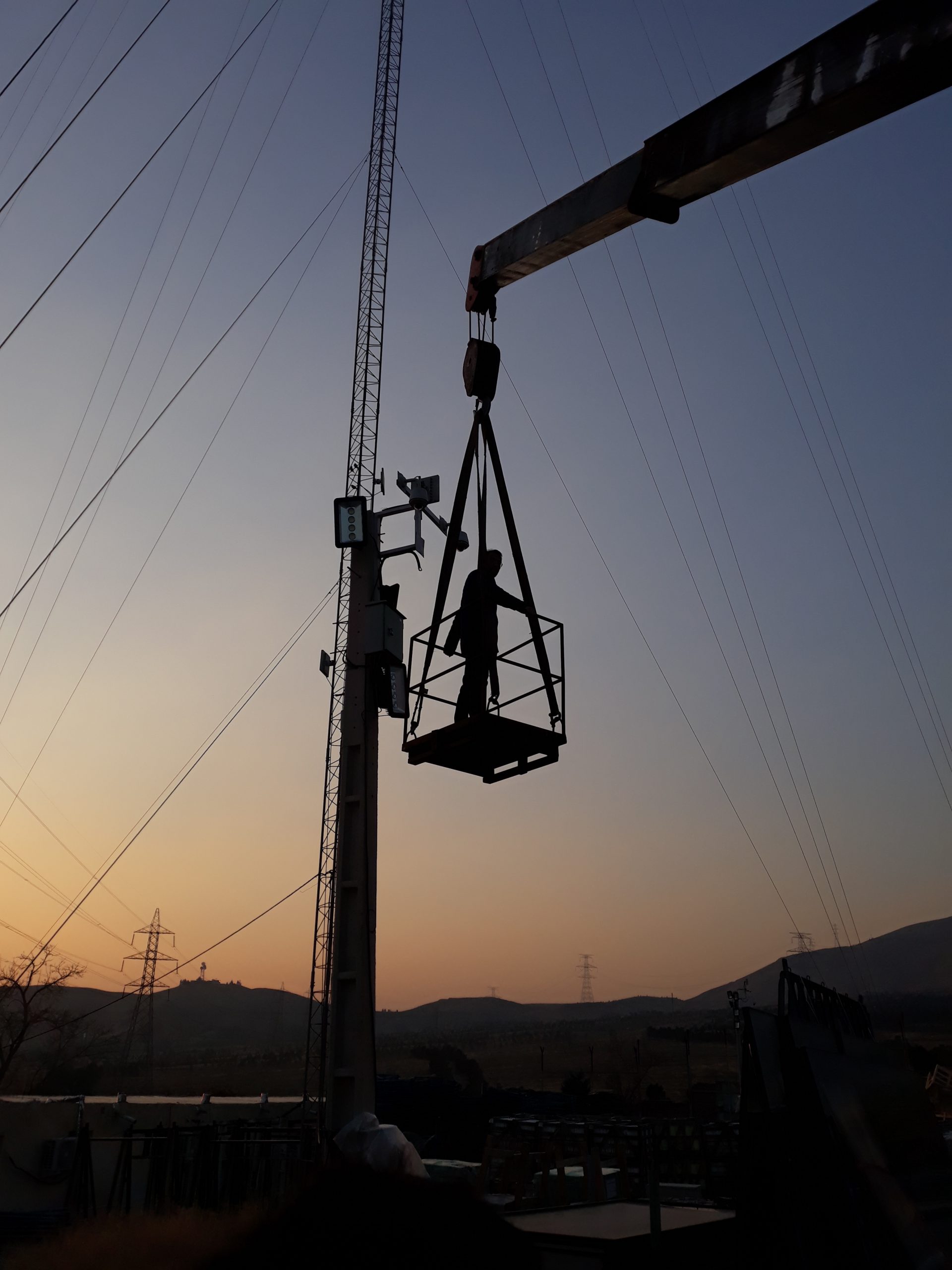 Installation of Iran Mall rig camera - Your Security Friend In Life