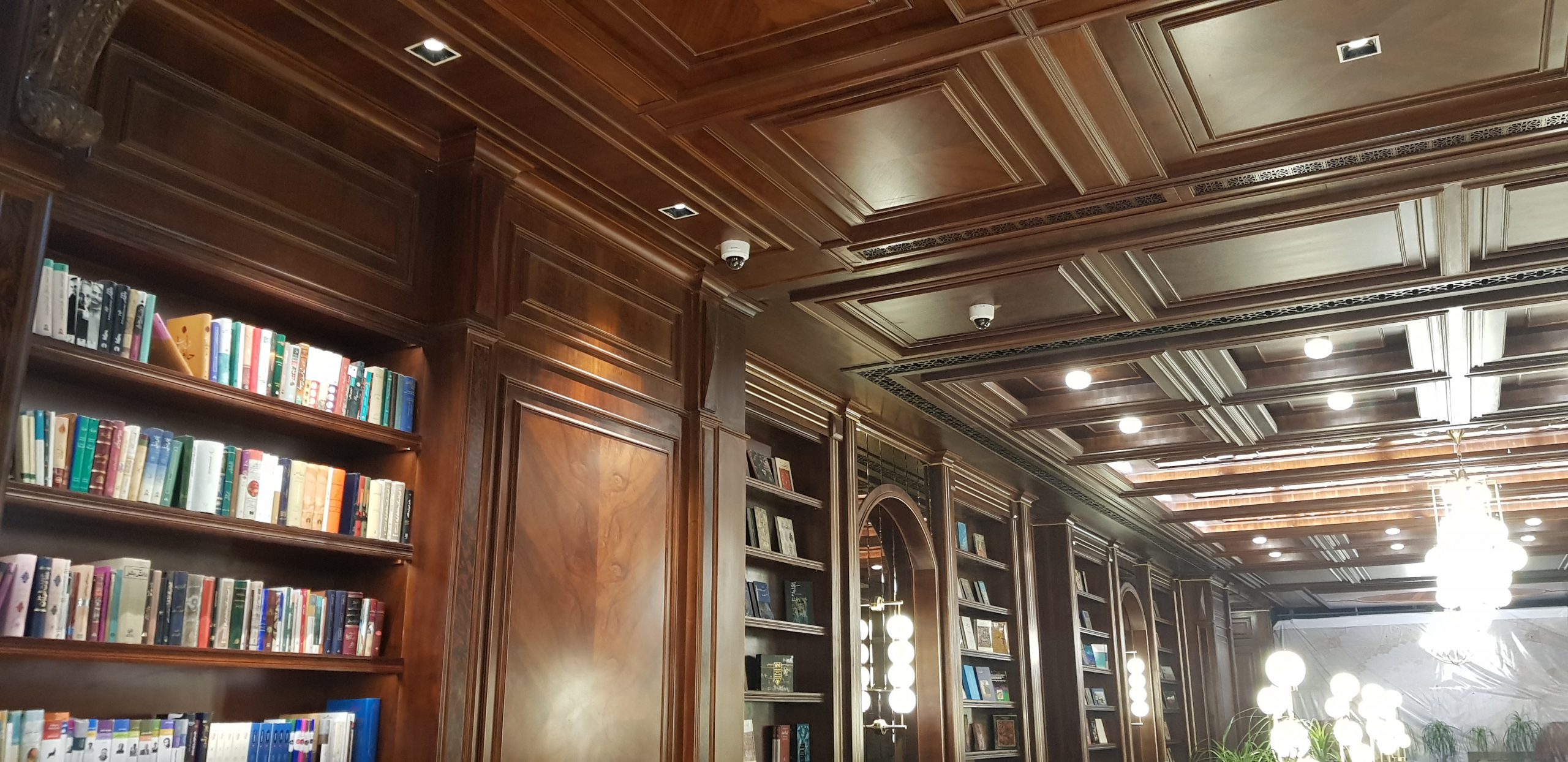 The Luxury Library in Tehran, Execution of infrastructure and ...